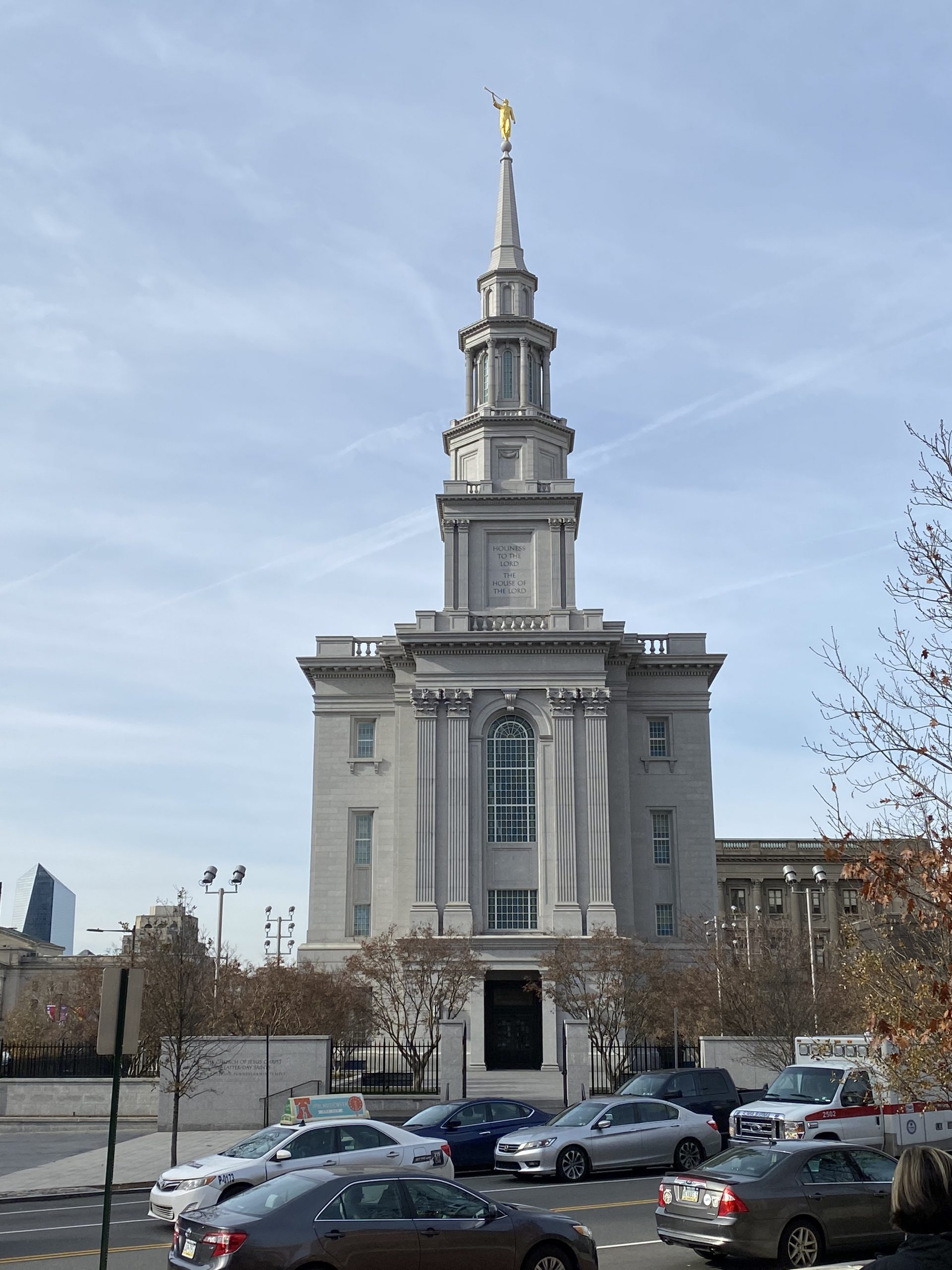 Philadelphia LDS Temple – Traveling with Justin