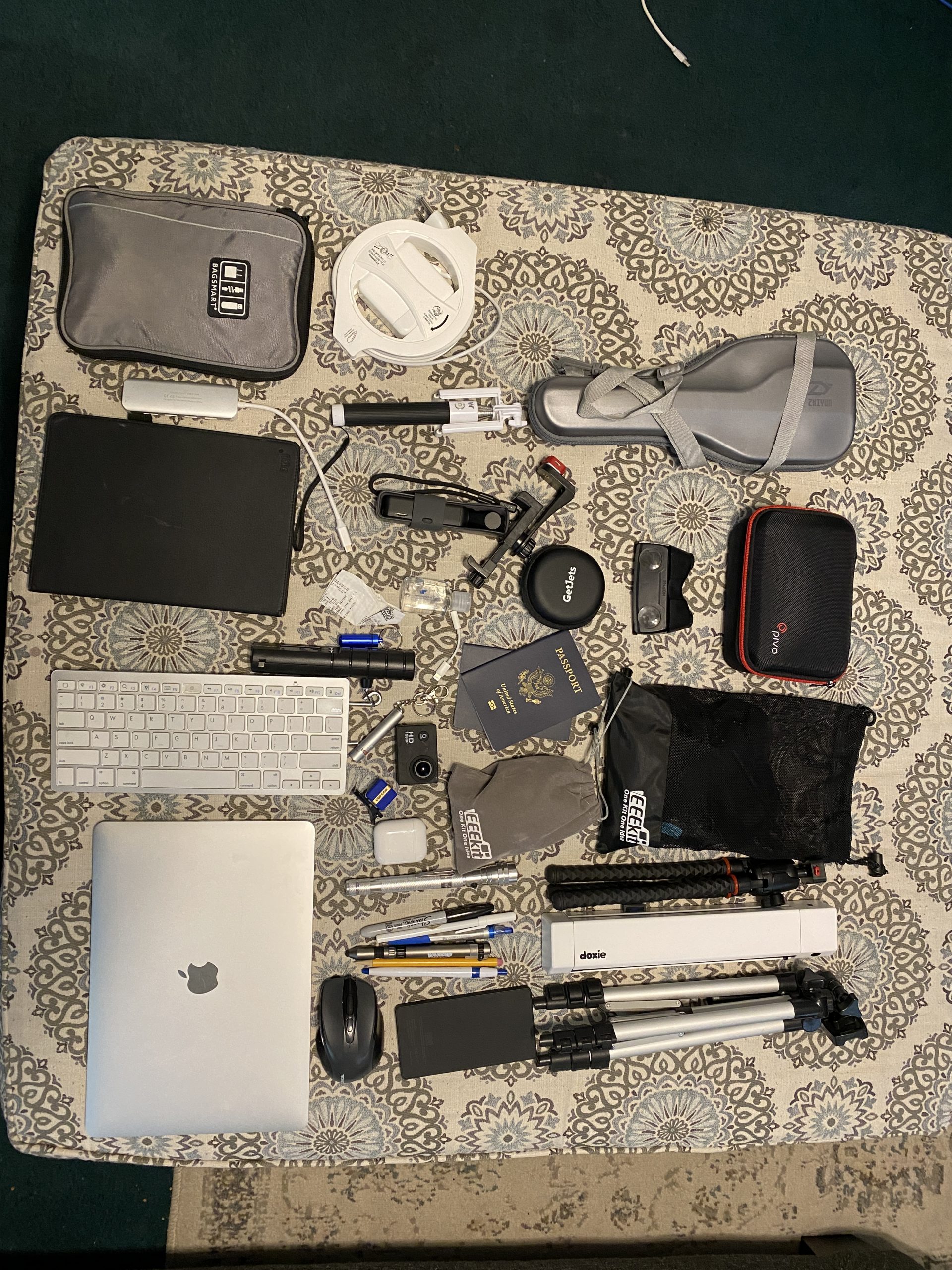 Packing the Tech Bag – Traveling with Justin